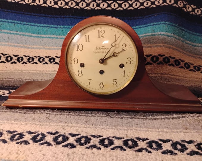 Vintage Seth Thomas Westminster Chime Mantel Clock Missing Pendulum - Etsy