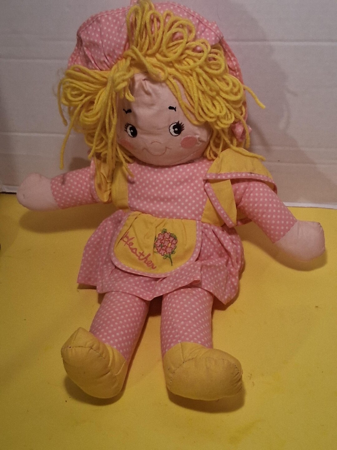 Vintage Plush Doll is a "lemon Meringue" Rag Doll From the Strawberry ...