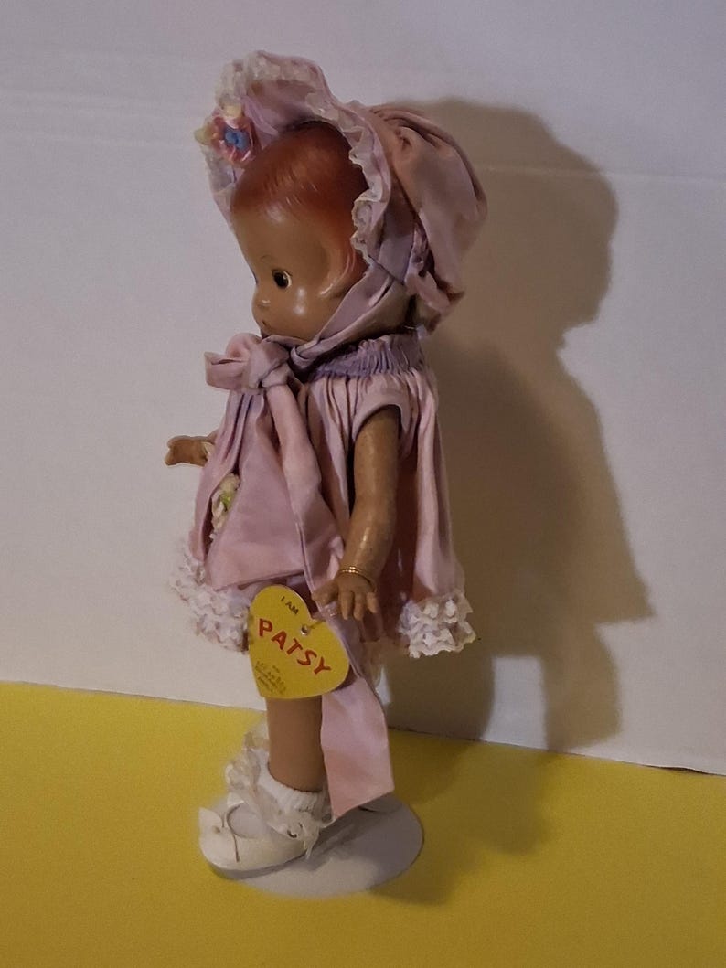 The "i Am Patsy" Doll With a Pink Dress and Bonnet Was Released in ...