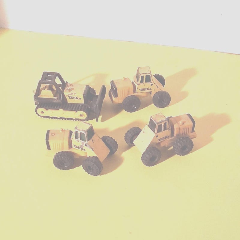 Vintage Tonka Mini Trucks - Etsy