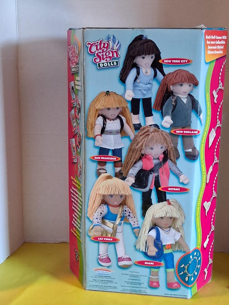A City Sign Doll "south Beach" Miami is in Her Original Box. - Etsy