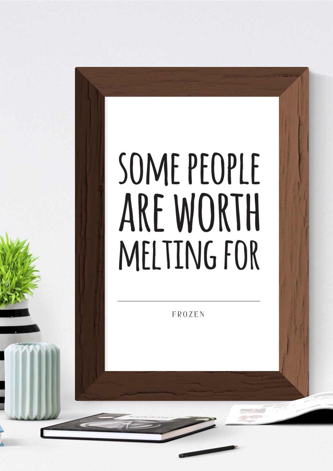 Disney's Frozen Movie Quote Print. FREE DELIVERY. - Etsy