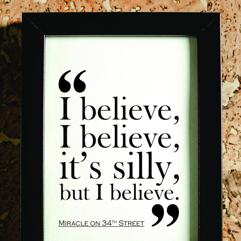 Miracle on 34th Street Poster - Etsy