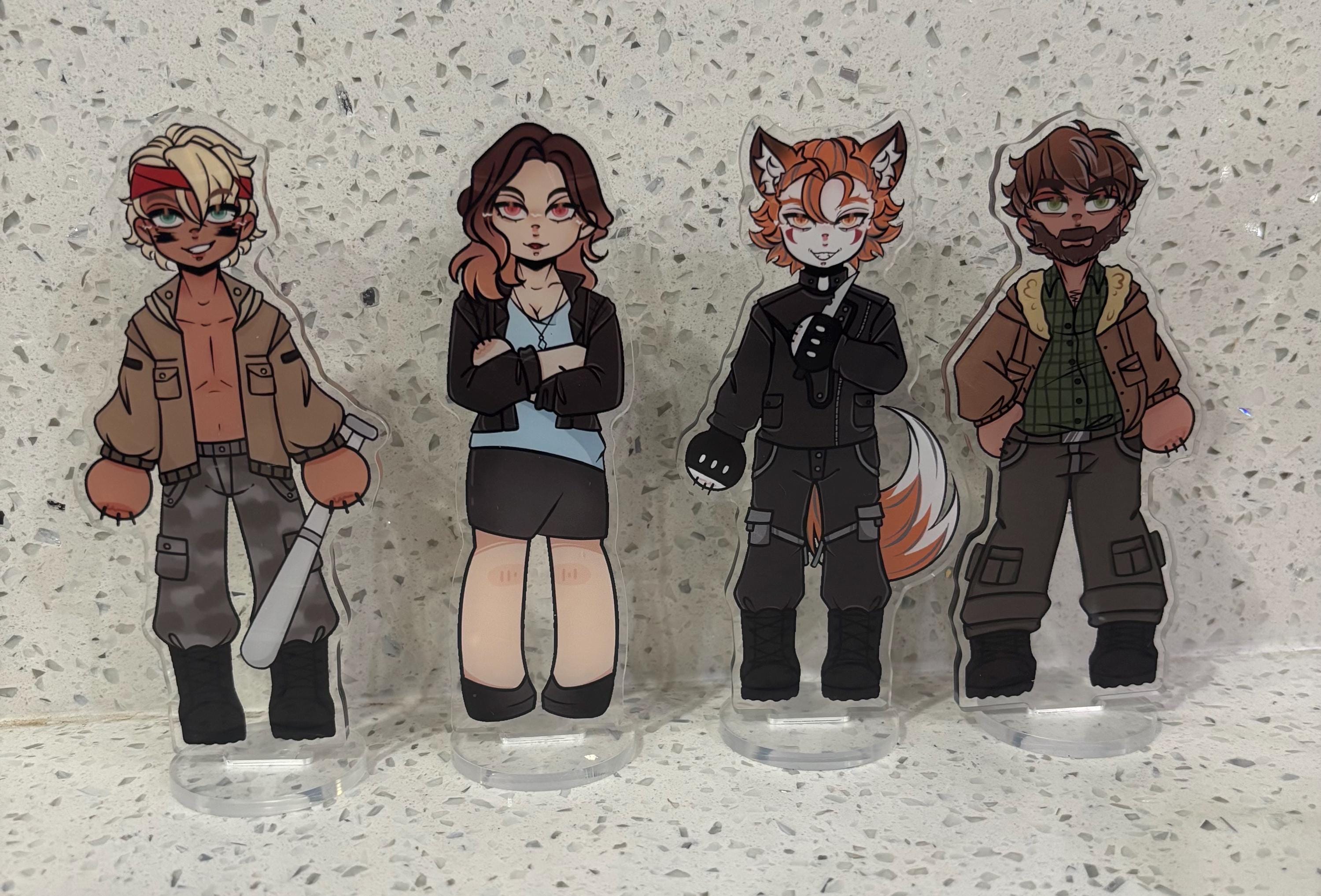 TPOF - Acrylic Standees [ren, Celia, Derek, & Mason] - Etsy