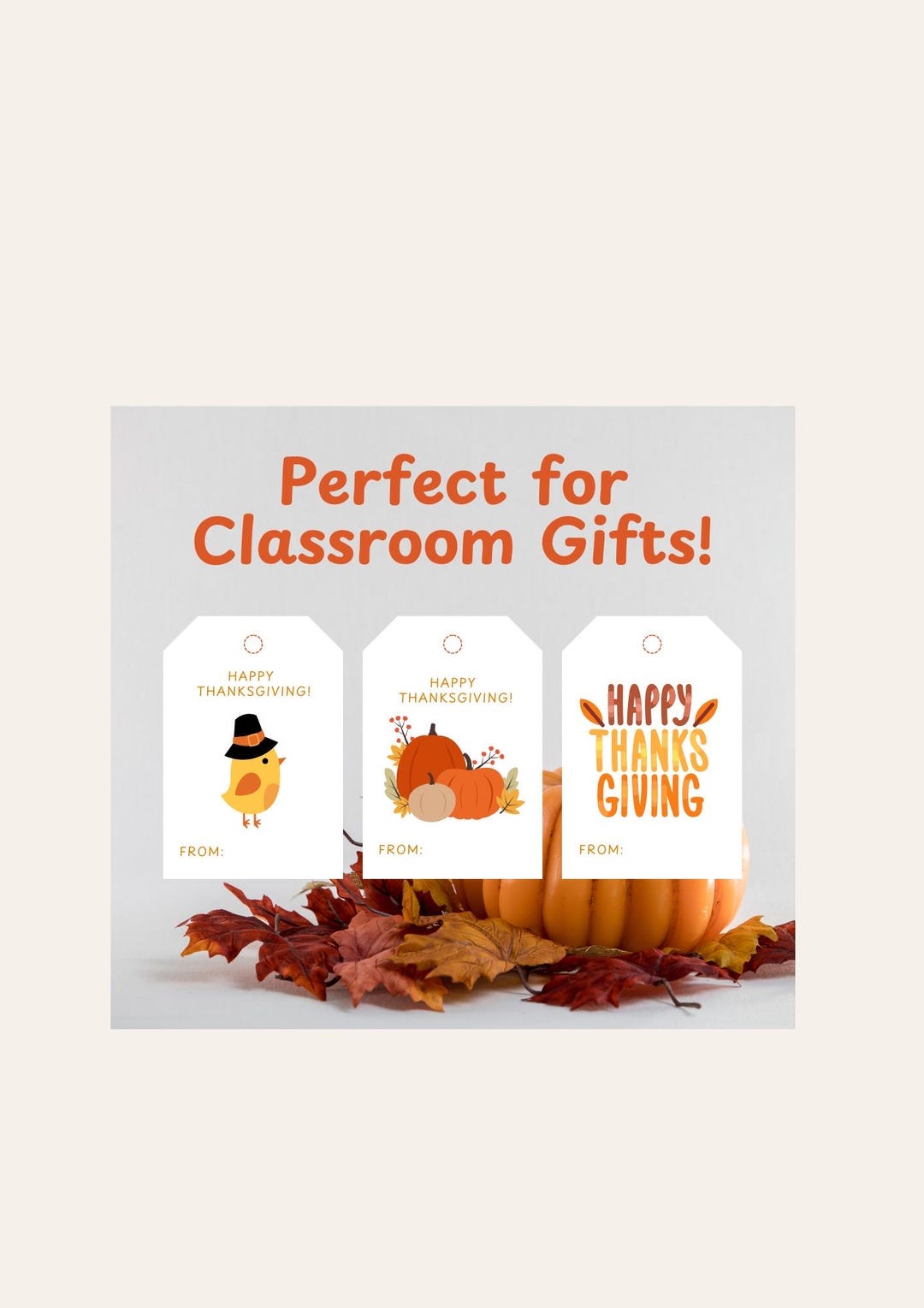 Printable Thanksgiving Gift Tags | Classroom Thanksgiving Gift Tags ...