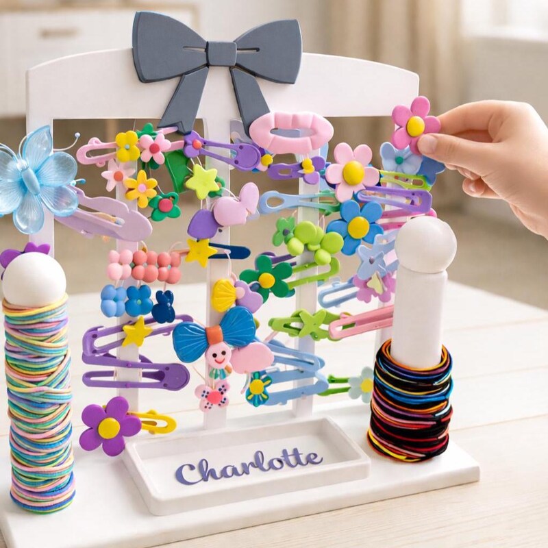 Kids Hair Accessories Storage - Etsy