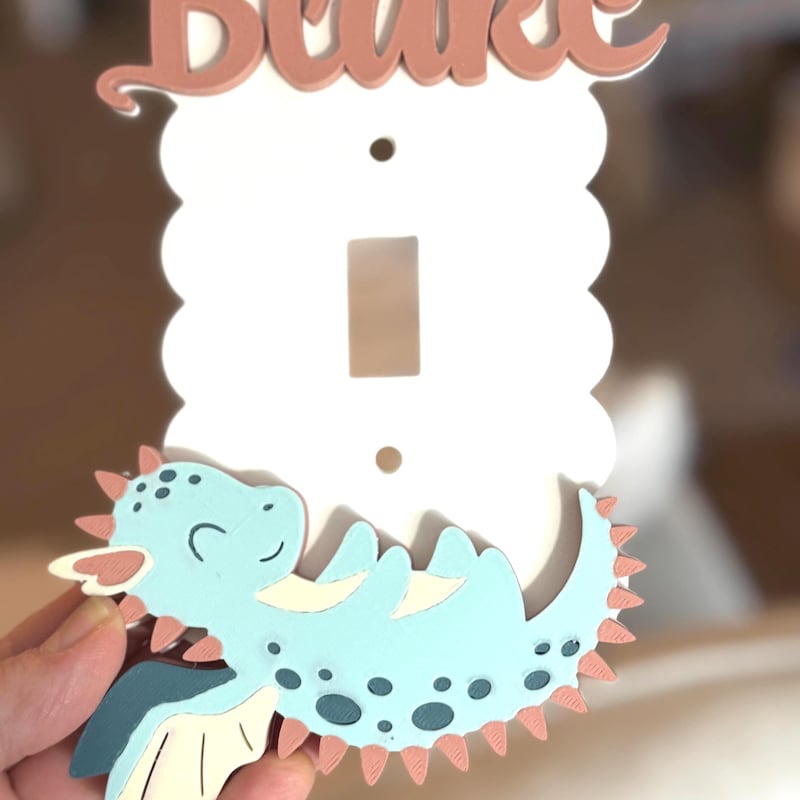 Light Switch Decor Dragon - Etsy