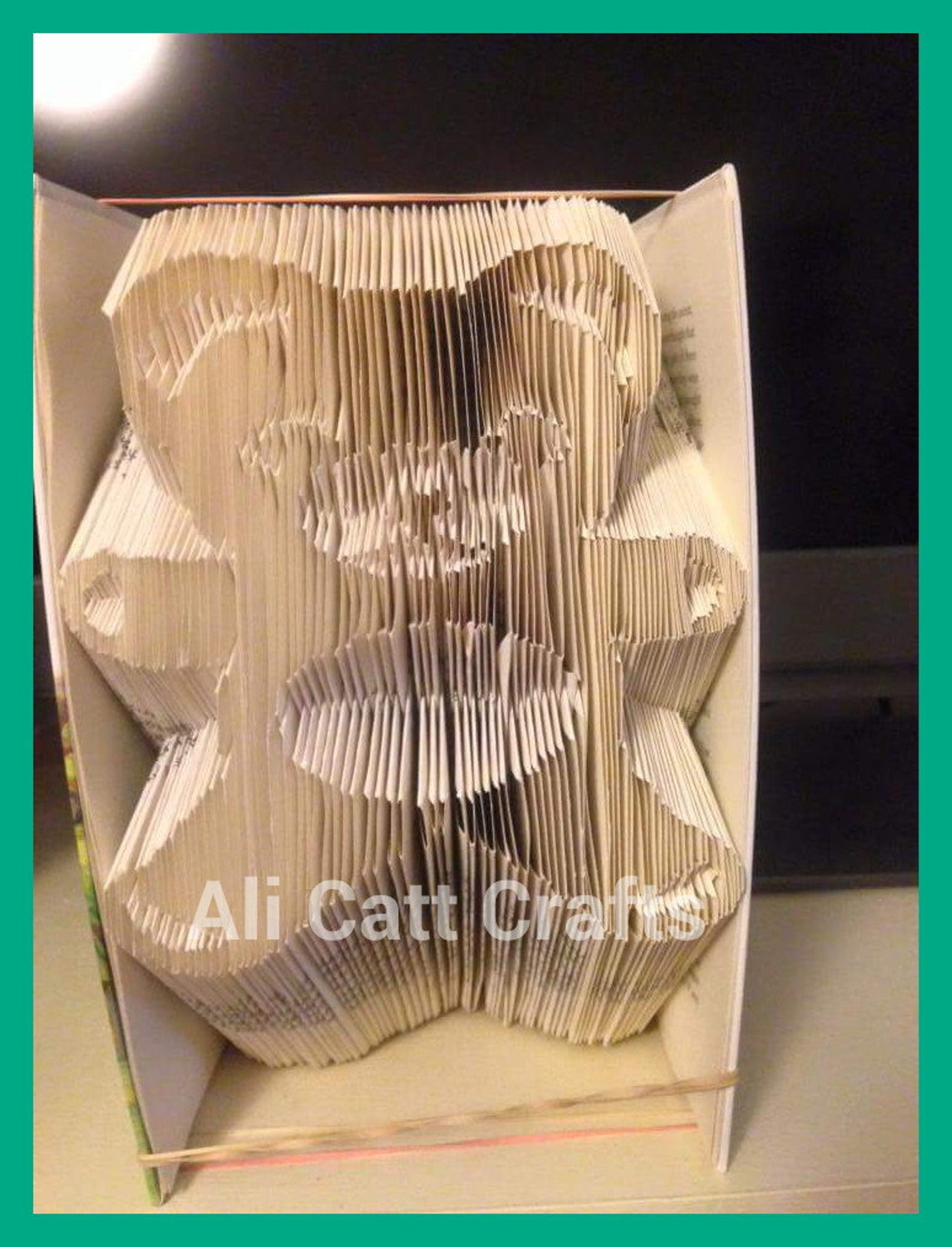 234 Teddy Bear Book Folding Pattern | Etsy