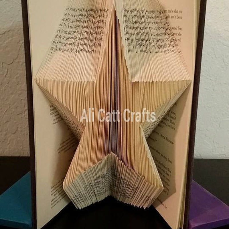 Folded Book Art - Etsy