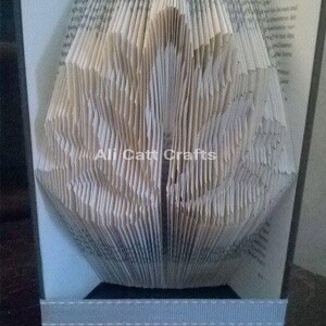 18 Lotus Flower - Book Folding Pattern - Etsy