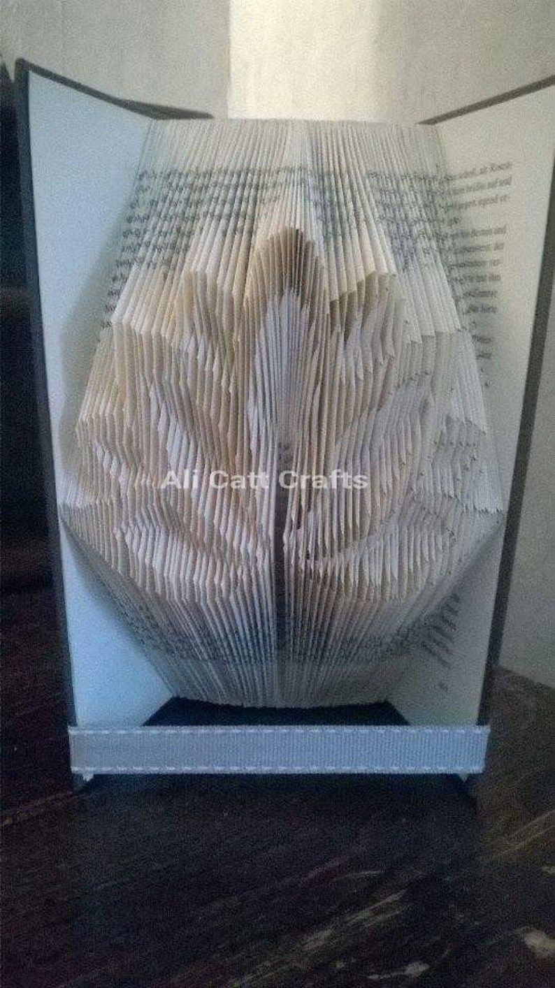 18 Lotus Flower Book Folding Pattern - Etsy