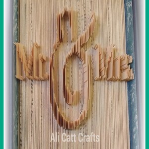 Mr. & Mrs Book Folding Pattern cut and Fold Needs 540 Page Book - Etsy