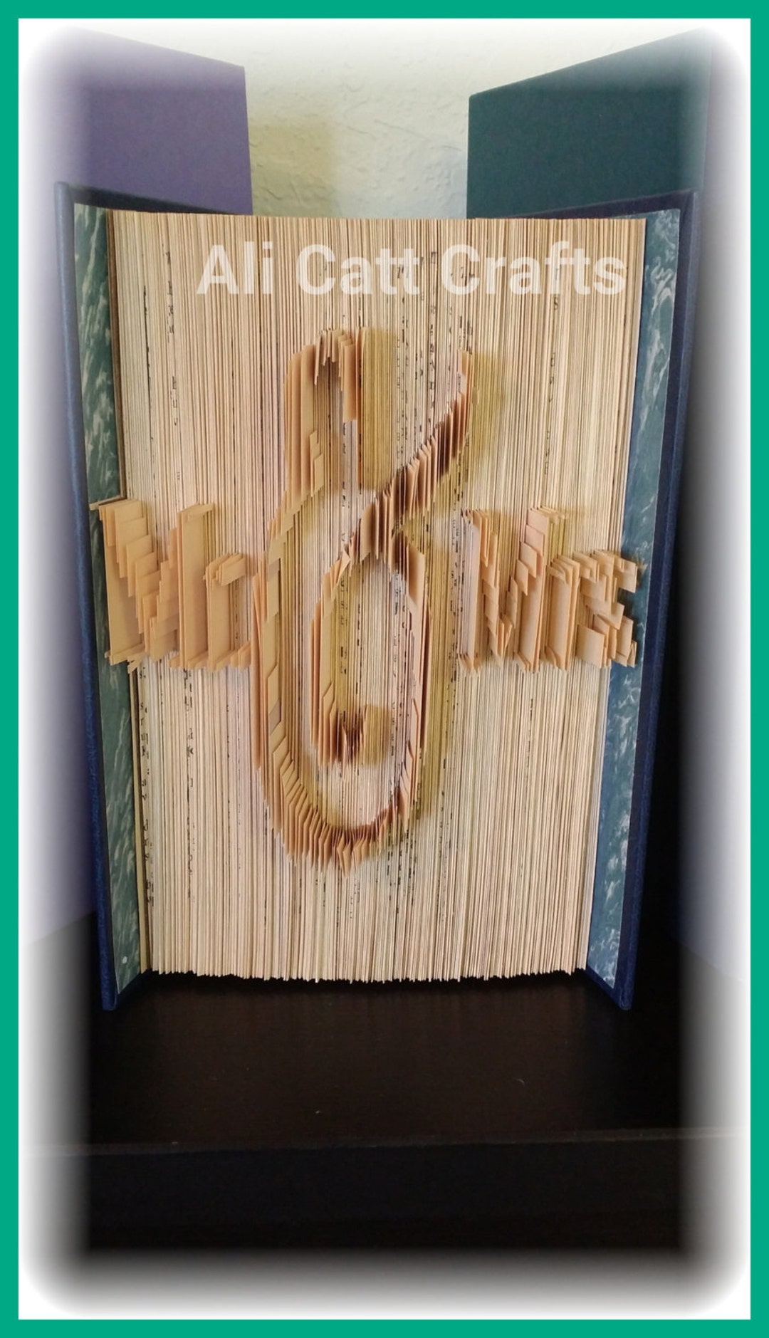 Mr. & Mrs Book Folding Pattern cut and Fold Needs 540 Page Book - Etsy