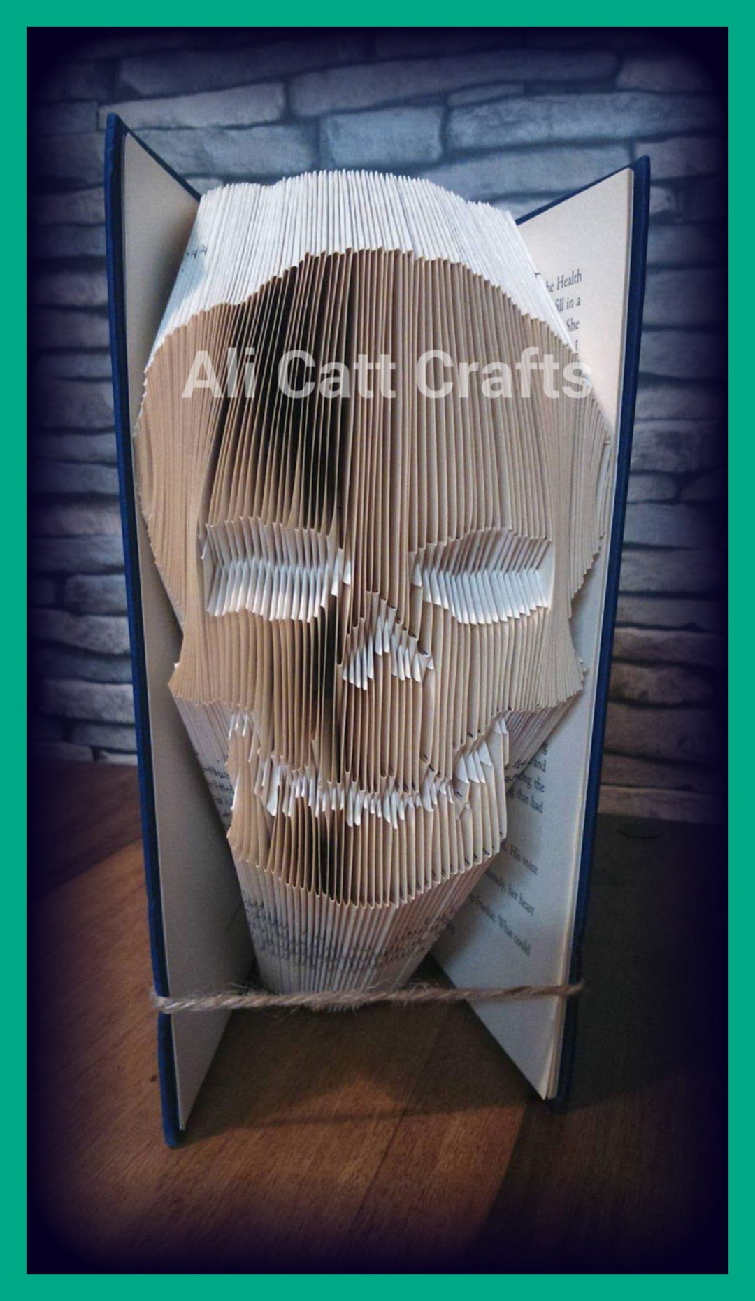 25 Skull - Book Folding Pattern - Etsy