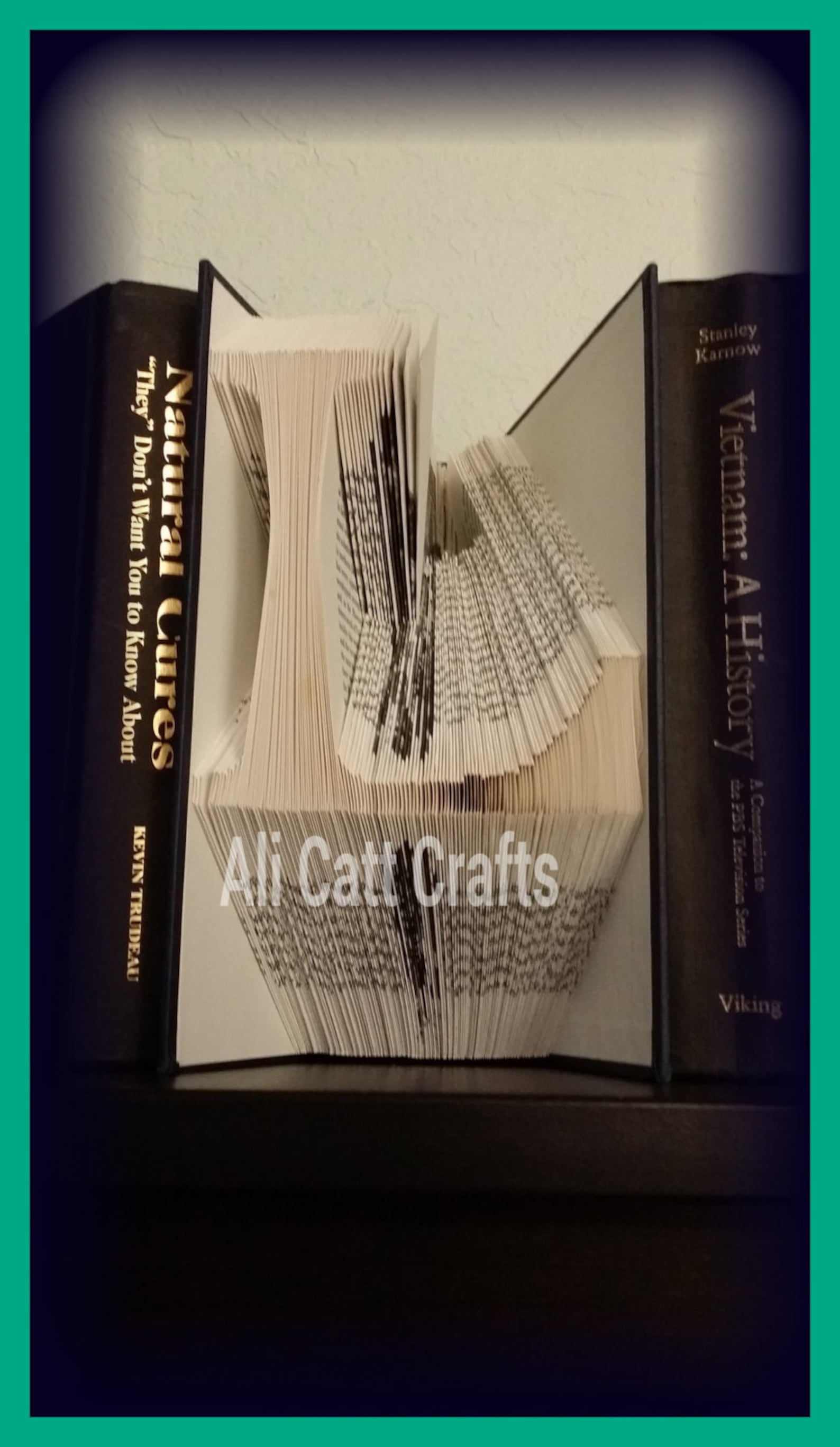 316 Letter L - Book Folding Pattern - Etsy