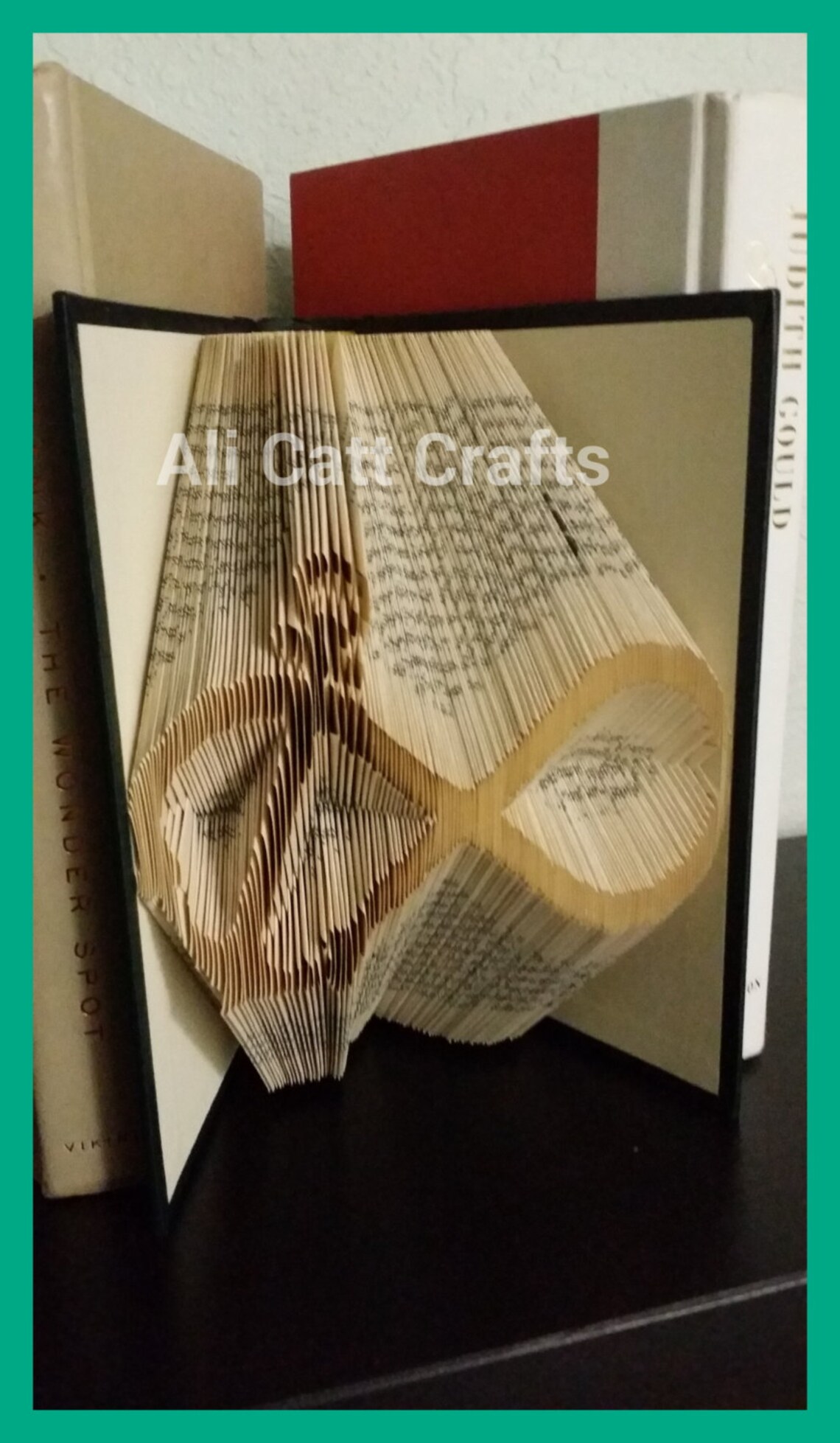 10 - Infinity Anchor - Book Folding Pattern - Etsy