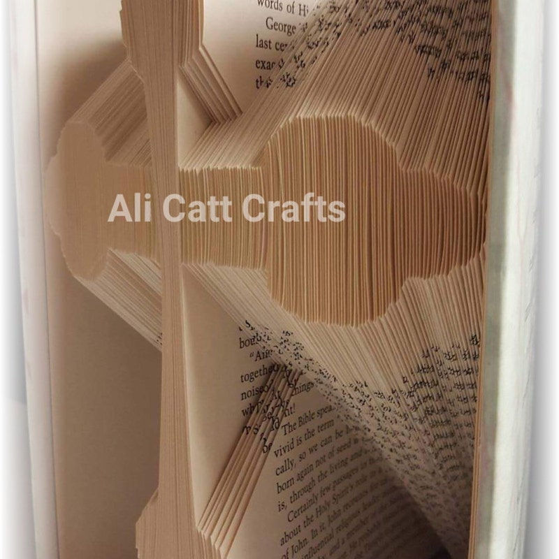 Cross Book Folding - Etsy
