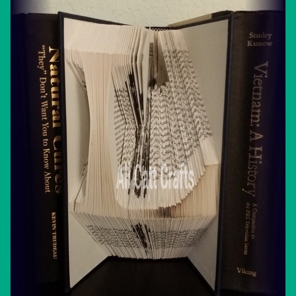 Book Folding Letter Pattern - Etsy