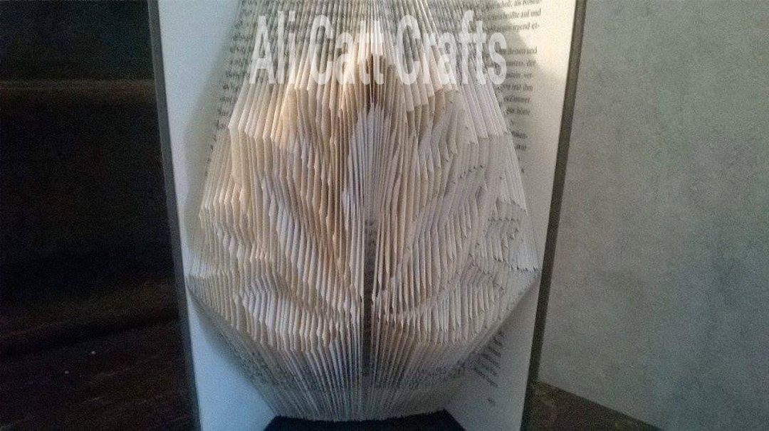 18 Lotus Flower - Book Folding Pattern - Etsy
