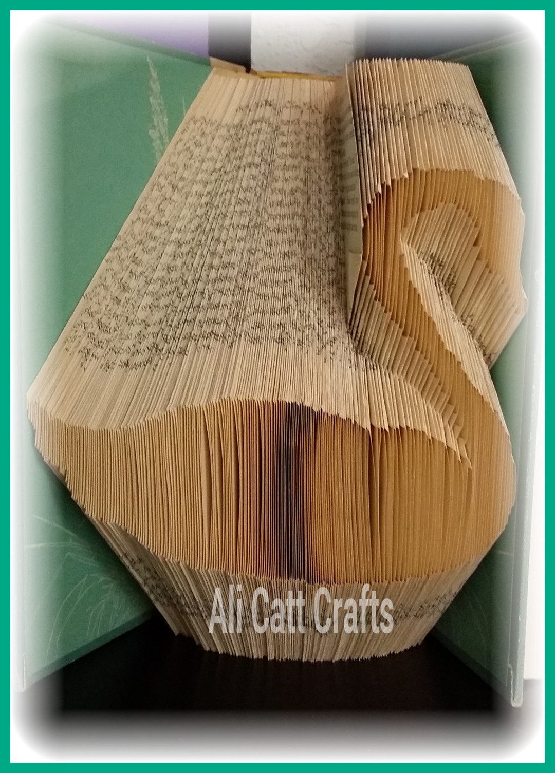 117 - Swan - Book Folding Pattern - Etsy