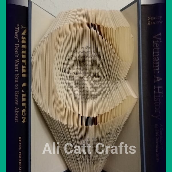 Book Folding Letter Pattern - Etsy