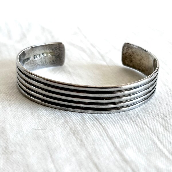 Mexican Silver Cuff - Etsy