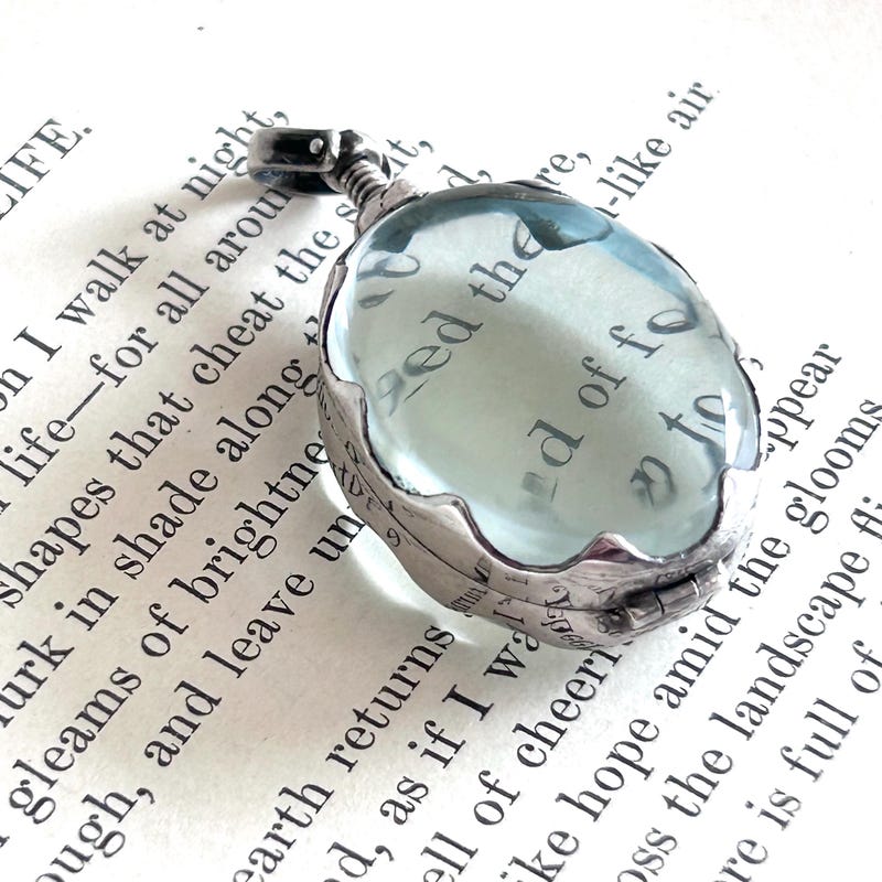 Glass Locket - Etsy