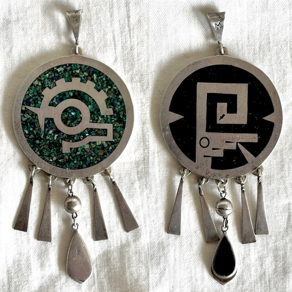 Mayan Pendant - Etsy