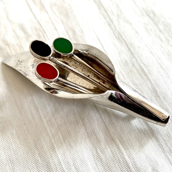 Multi Colored Brooch - Etsy