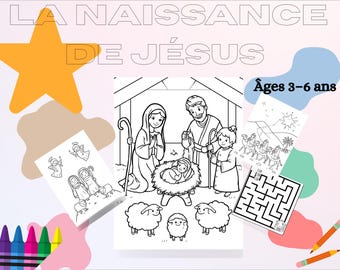 Nativity Story Sequencing, Printable Christmas Activity (PDF) - Etsy