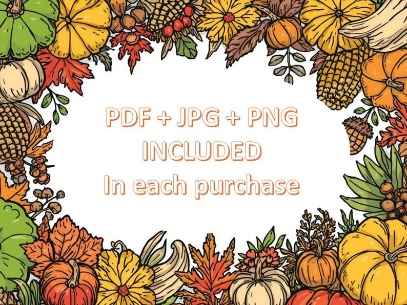 Fall Park Coloring Page - Etsy