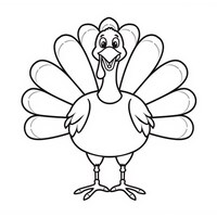 Thanksgiving Pilgrims Printable Coloring Pages Four (4) Pages - Etsy