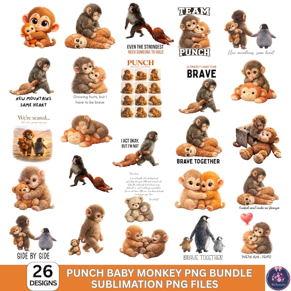 Monkey Wall Art - Etsy
