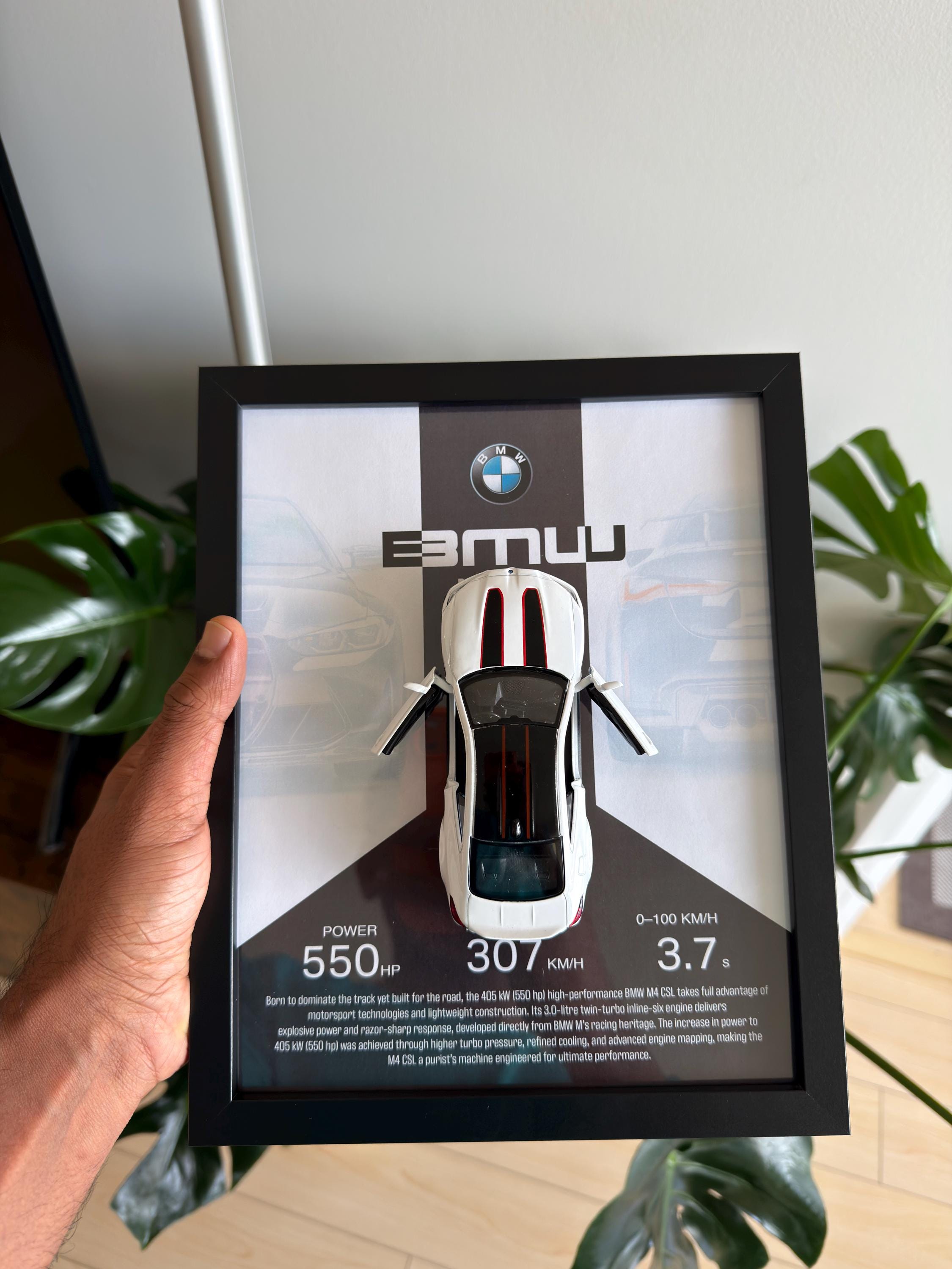 BMW Diecast Frame | 8x10 | Supercar Decor | Car Enthusiast Gift - Etsy