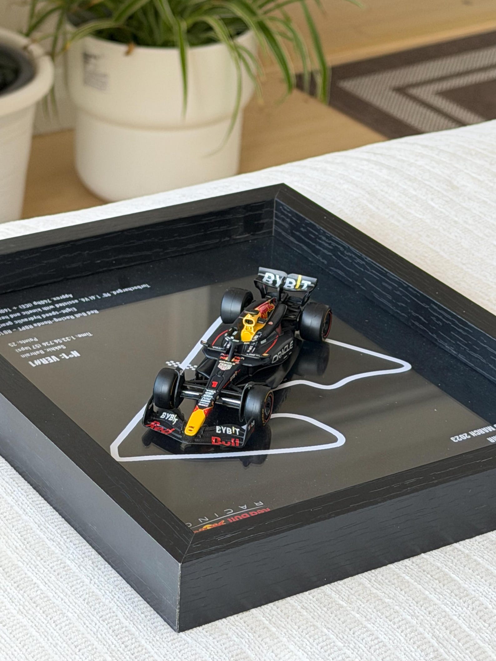 Red Bull Racing F1 Diecast Car Frame | 8x10 | Formula 1 Motorsport ...