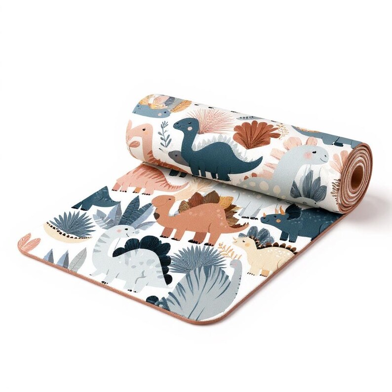 Baby Dinosaur Seamless Pattern Bundle | Boho Nursery Fabric Print ...