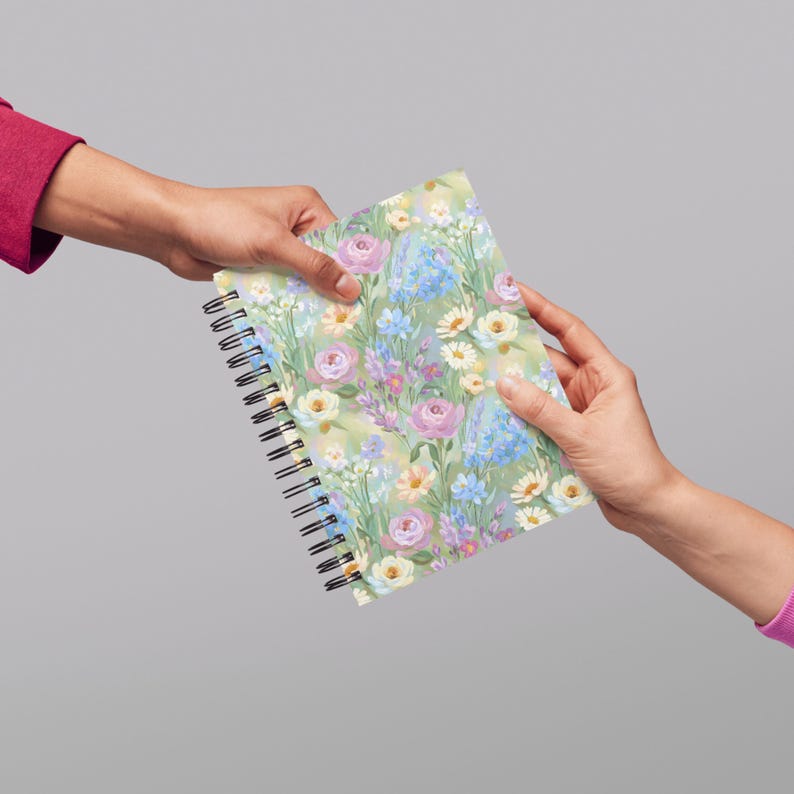 Oil Paint Seamless Wildflower Impressionist Floral Garden Pattern - Etsy