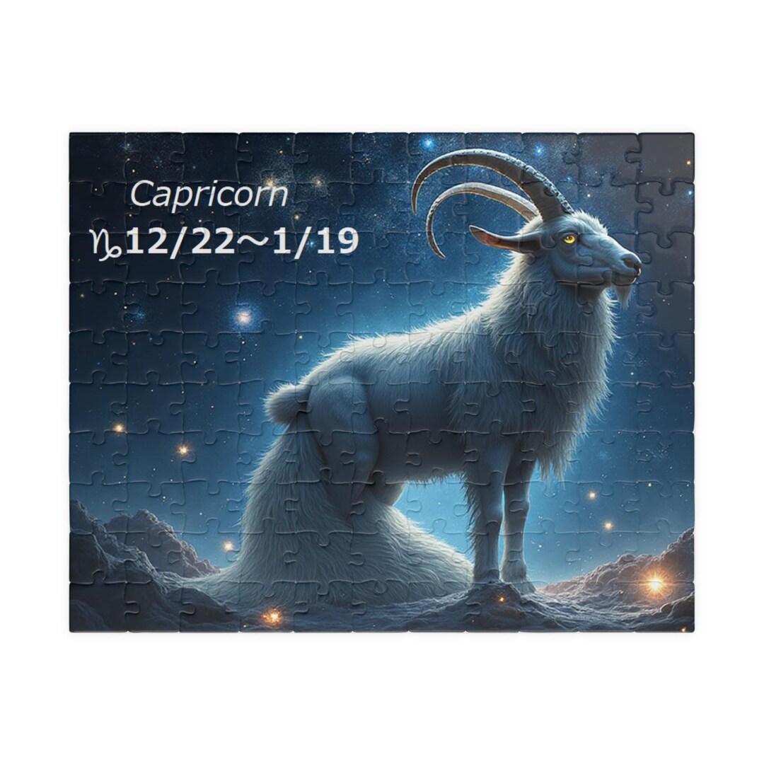 Jigsaw Puzzle, 12 Star Constellations Capricorn Zodiac Sign, Astrology ...