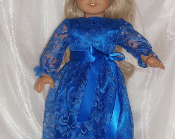 Blue doll dress | Etsy