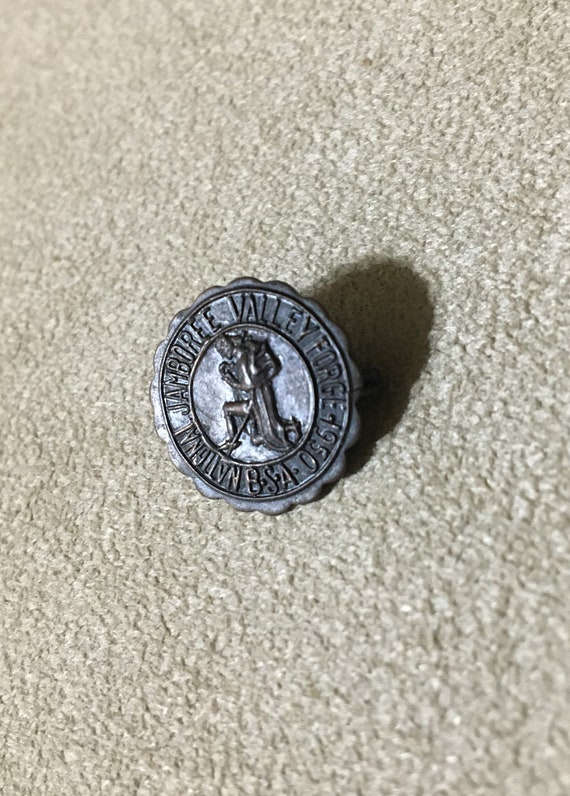 BSA National Jamboree Valley Forge 1950 Lapel Pin - Gem