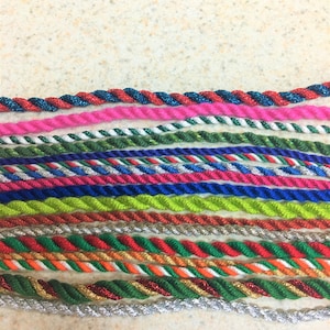 Short Handmade Twisted Cords - Etsy