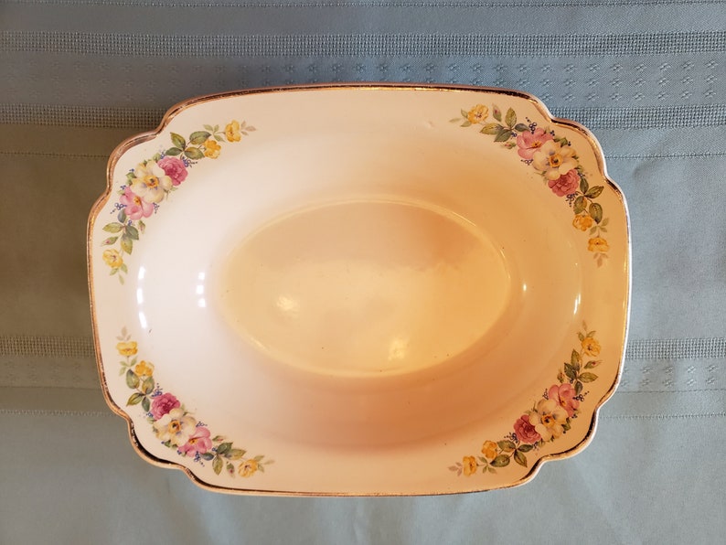 Vintage Homer Laughlin Dish Set C106 Wild Rose Pattern - Etsy Canada