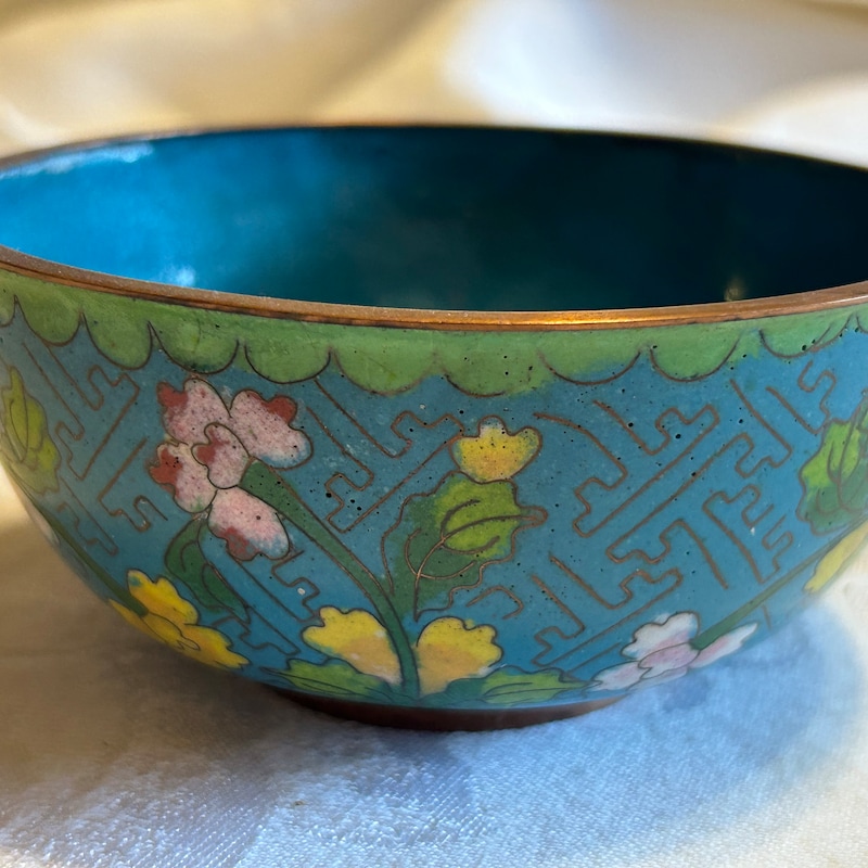 Cloisonne Bowl - Etsy
