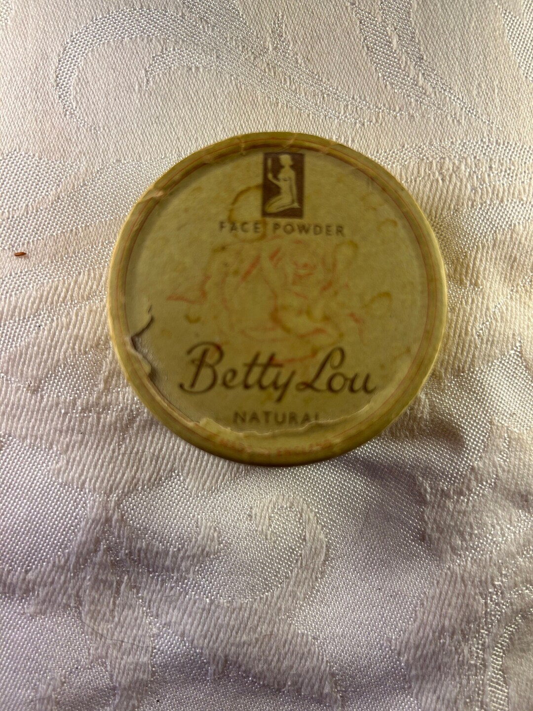 Vintage Box of Facial Powder, Box and Contents, Betty Lou Brand - Etsy