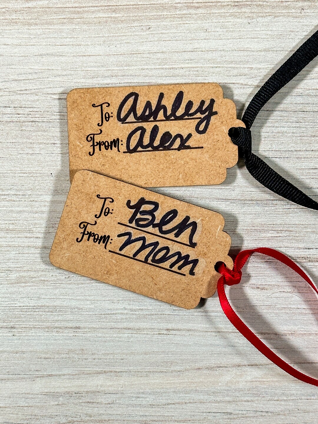 Christmas Gift , Gift Tags for Christmas, Wood Gift Tags, Gift Tags ...