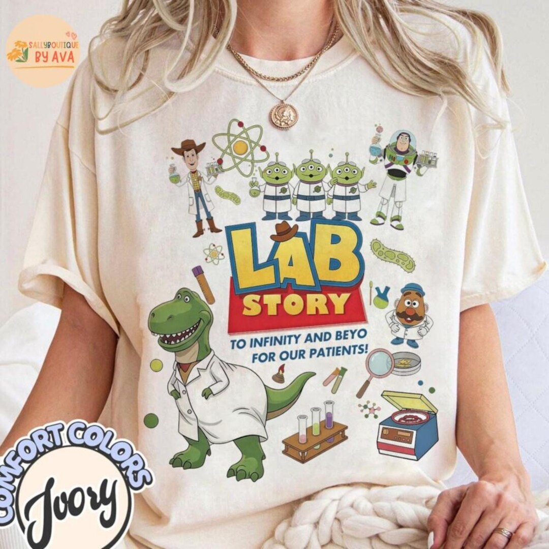 Disneyland Toy Story Lab Week 2026 Shirt, Buzz Lightyear Woody Jessie ...