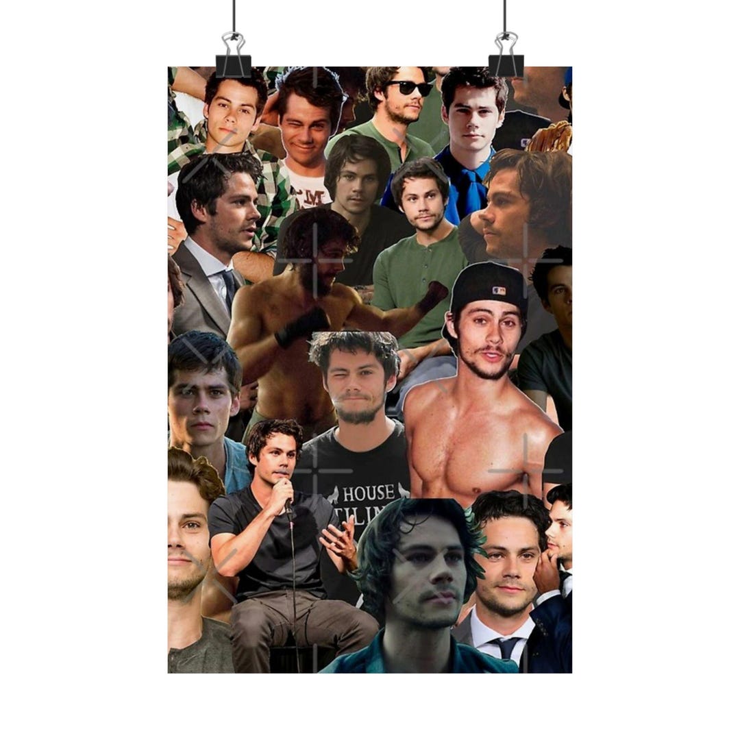 Dylan O'brien Collage 8 Matte Vertical Poster | Dylan O'brien Collage ...