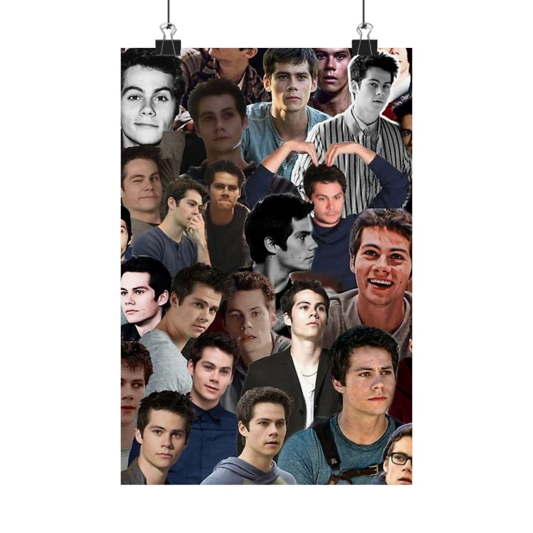 Dylan O'brien Collage 5 Matte Vertical Poster | Dylan O'brien Collage ...
