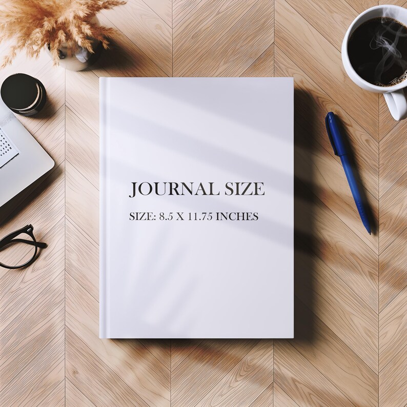 Hardcover Printify Journal Mockup Photoshop PSD Photopea Template Easy ...