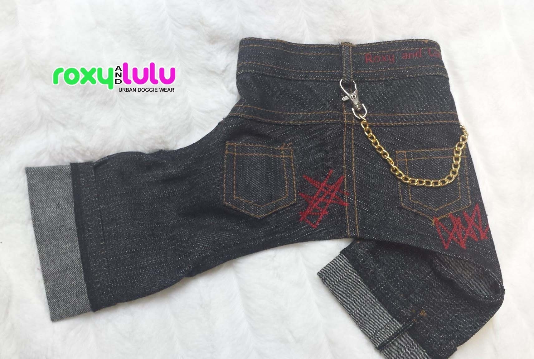 Dog Jeans | Denim Bottoms | Puppy Pants - RLP06 - Etsy